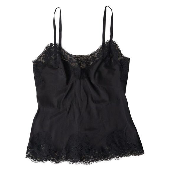 Dolce & Gabbana | Other | Dolce Gabbana Lace Silk Camisole Top | Poshmark